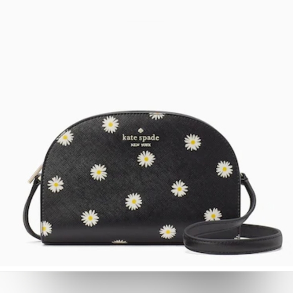 kate spade | Bags | Kate Spade Perry Leather Dome Crossbody Daisy ...
